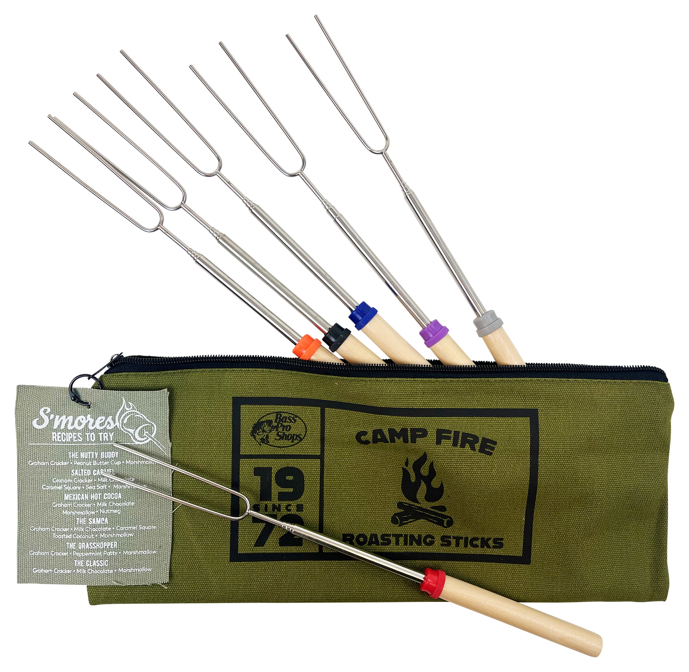 Bass Pro Shops S'mores Roasting Sticks and Bag | Bass Pro Shops